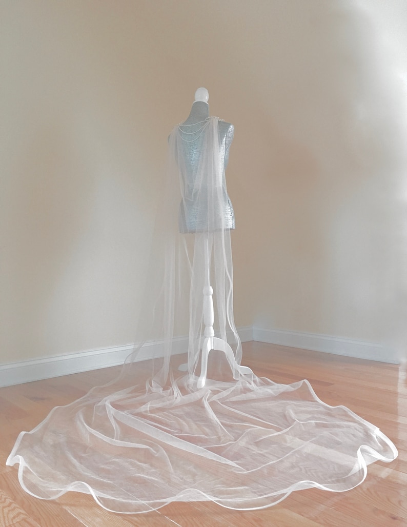 Wedding Veil Cape - Etsy