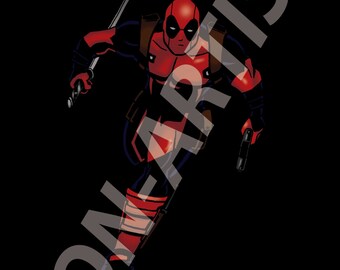 Deadpool Maximum Effort Poster - Etsy