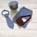Crochet Mailman Newborn Photography Prop/post Office Worker Photo Prop ...