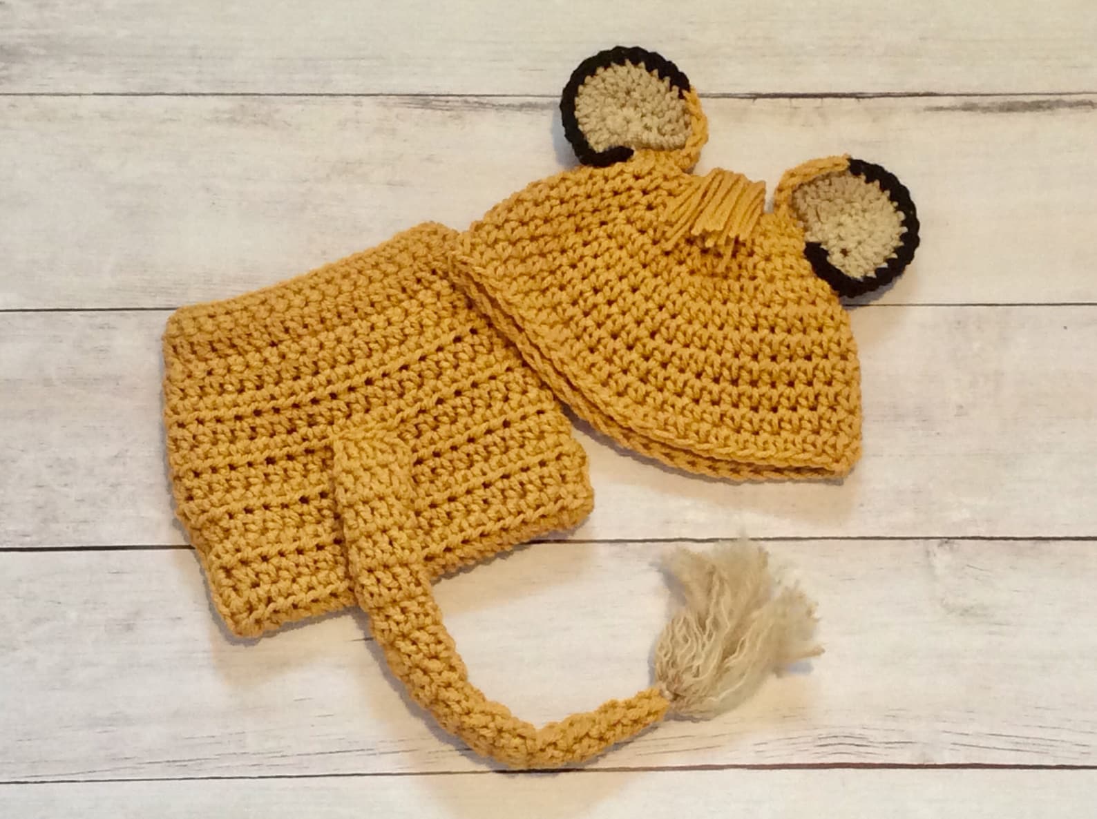 Crochet Lion King Simba Photography Prop/simba Newborn Photo | Etsy