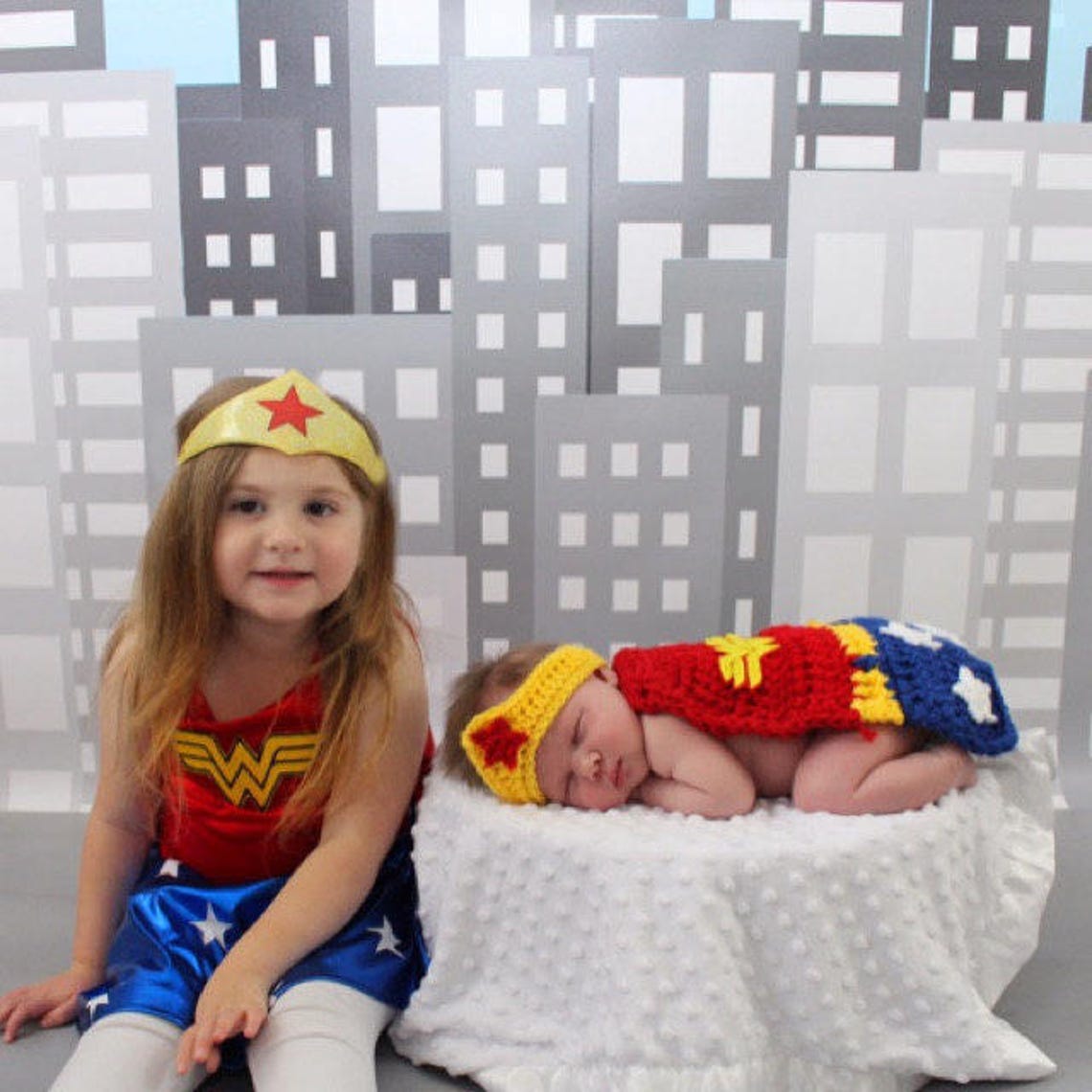 Crochet Woman Super Hero Newborn Photo Prop/super | Etsy