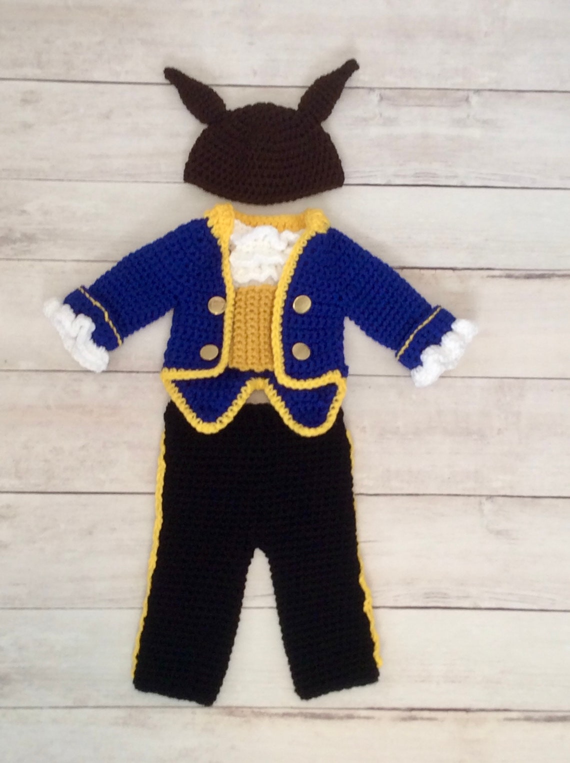 Crochet Beast Outfit Photography Prop/crochet Beast Newborn | Etsy