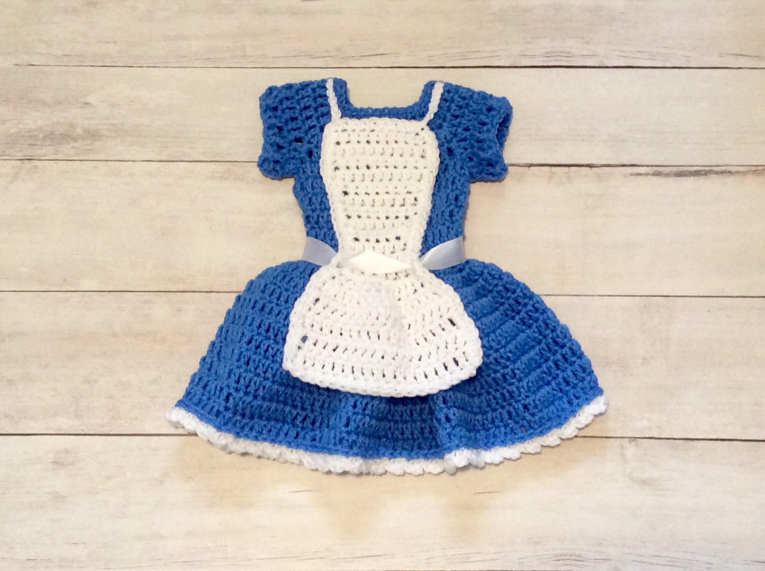 Crochet Alice in Wonderland Costume, Newborn Photo Prop Set - Etsy