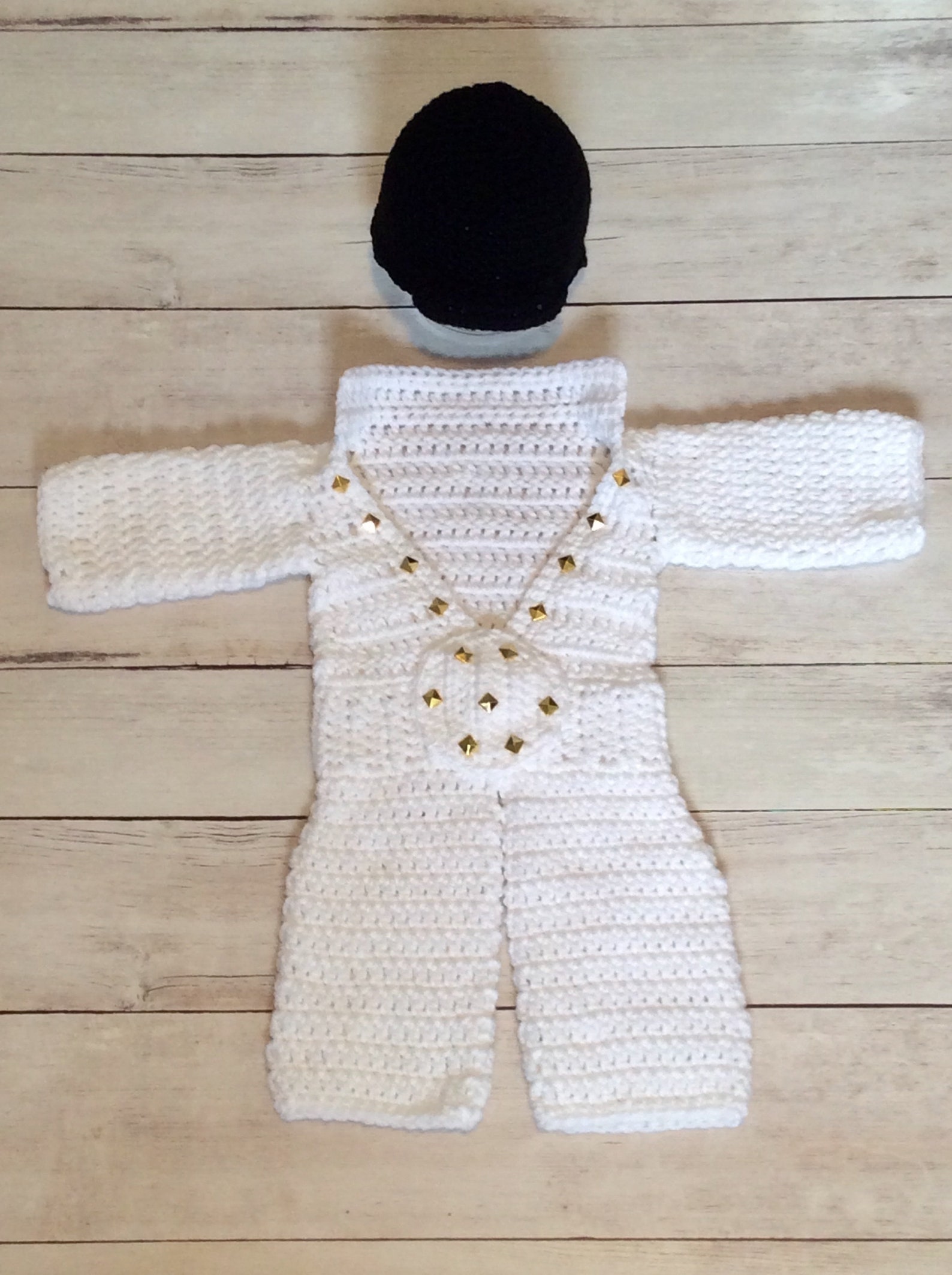 Crochet Elvis Newborn Photography Prop/crochet Elvis Baby - Etsy UK