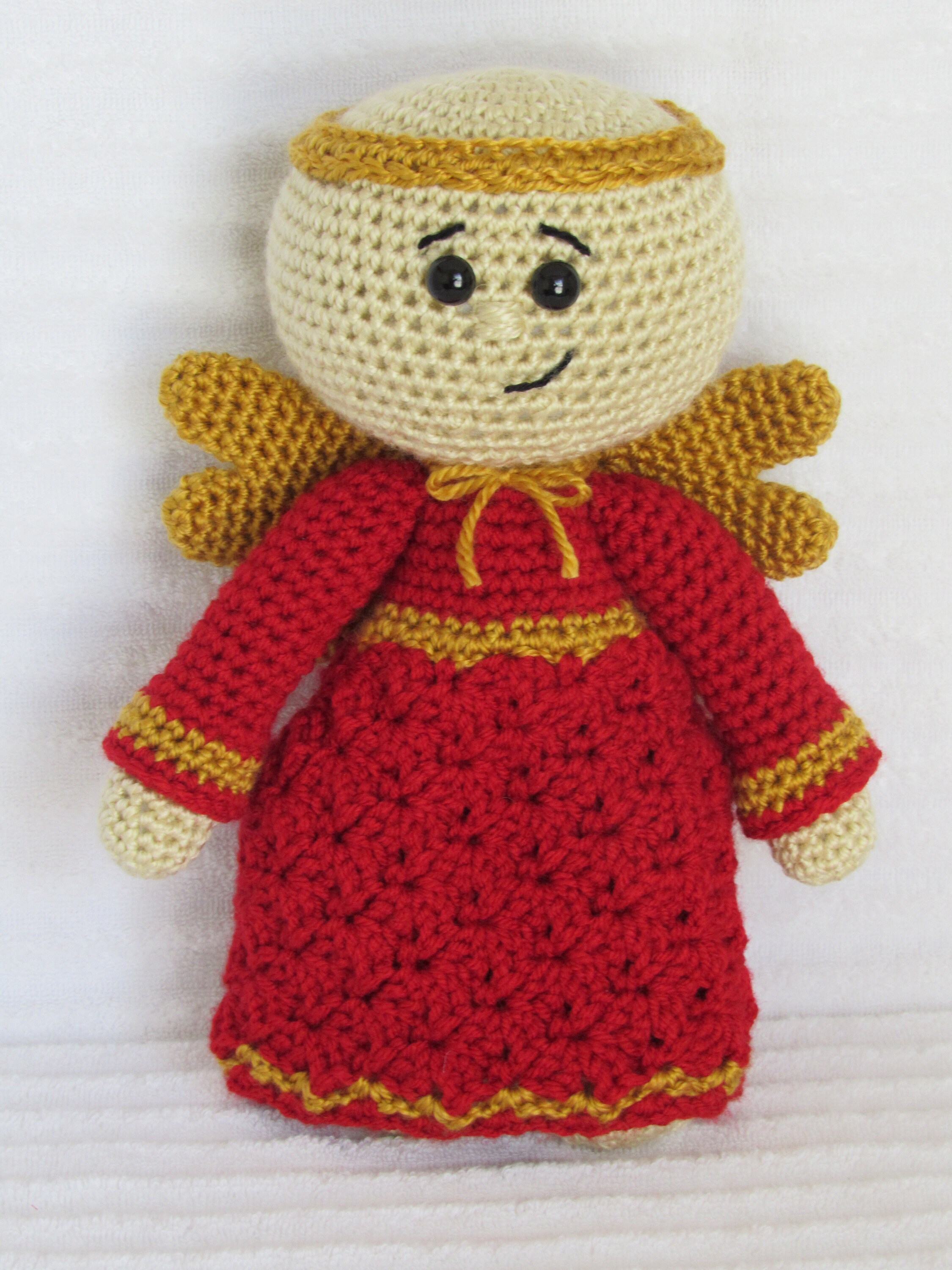 Angel Crochet Doll Angel Stuffed Animal Crochet Angel | Etsy