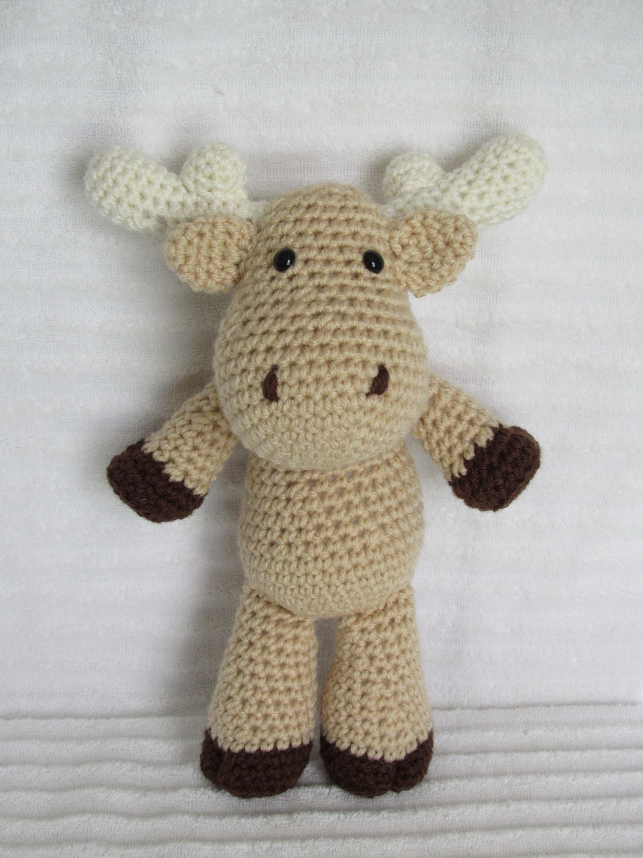 Crochet Moose Moose Stuffed Animal Stuffed Moose Moose | Etsy