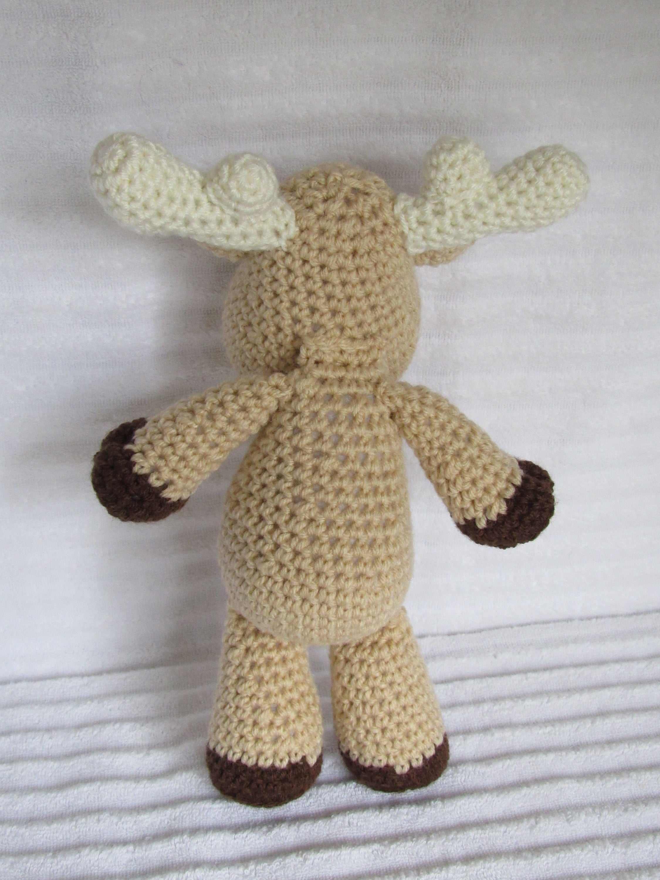 Crochet Moose, Moose Stuffed Animal, Stuffed Moose, Moose Plush ...