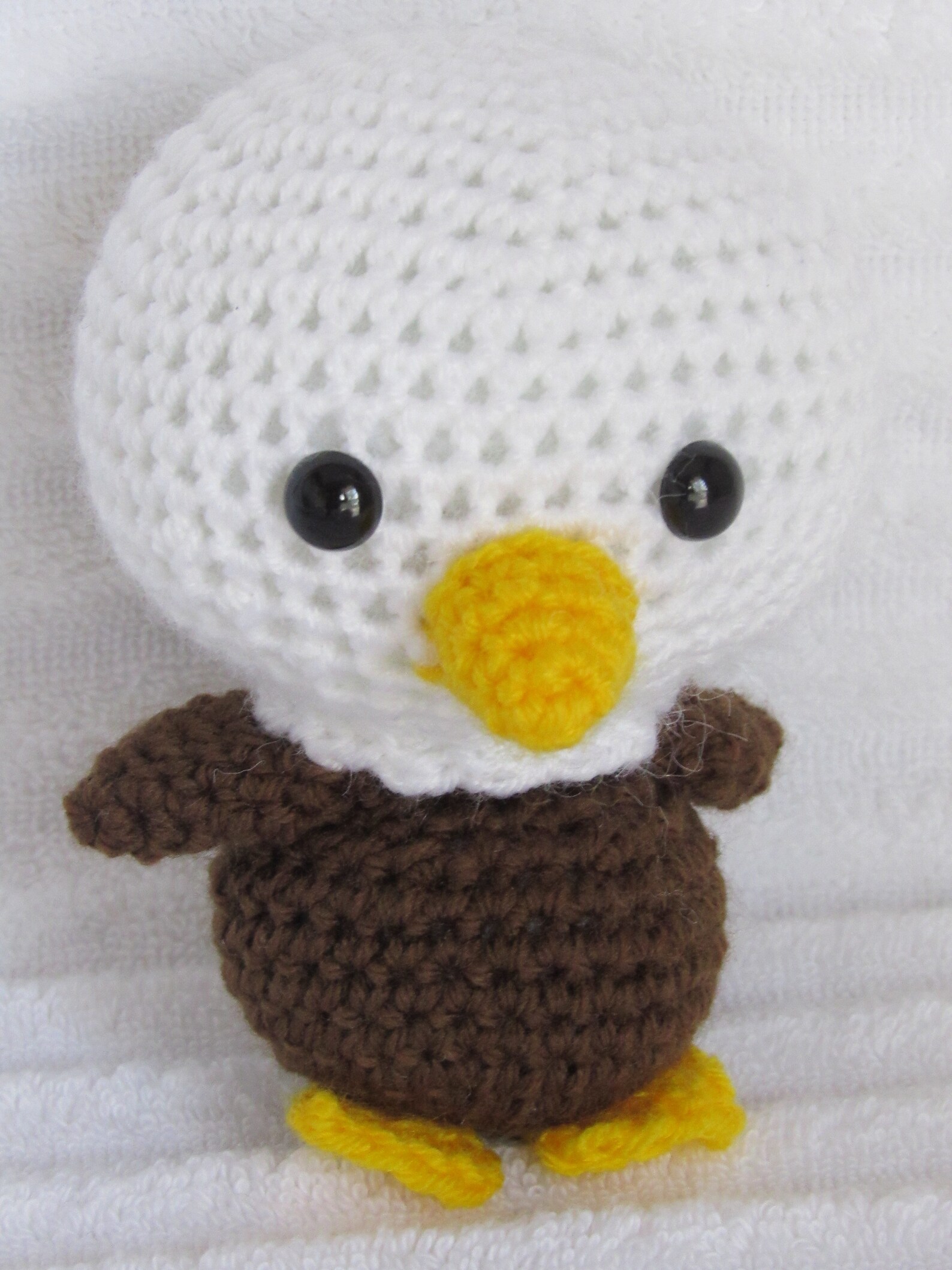 Crochet Mini Eagle Eagle Plush Crochet Animal Stuffed - Etsy