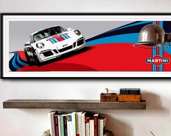 Martini Racing Poster | Etsy
