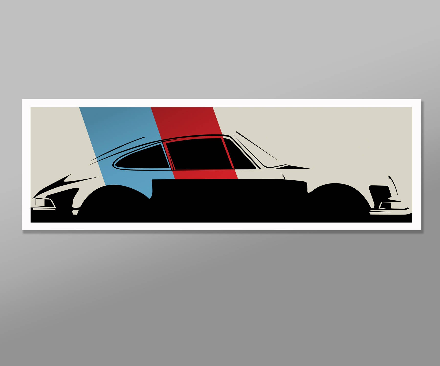 Classic German Car // Minimalist Exotic Car Poster // Print 461 - Home ...