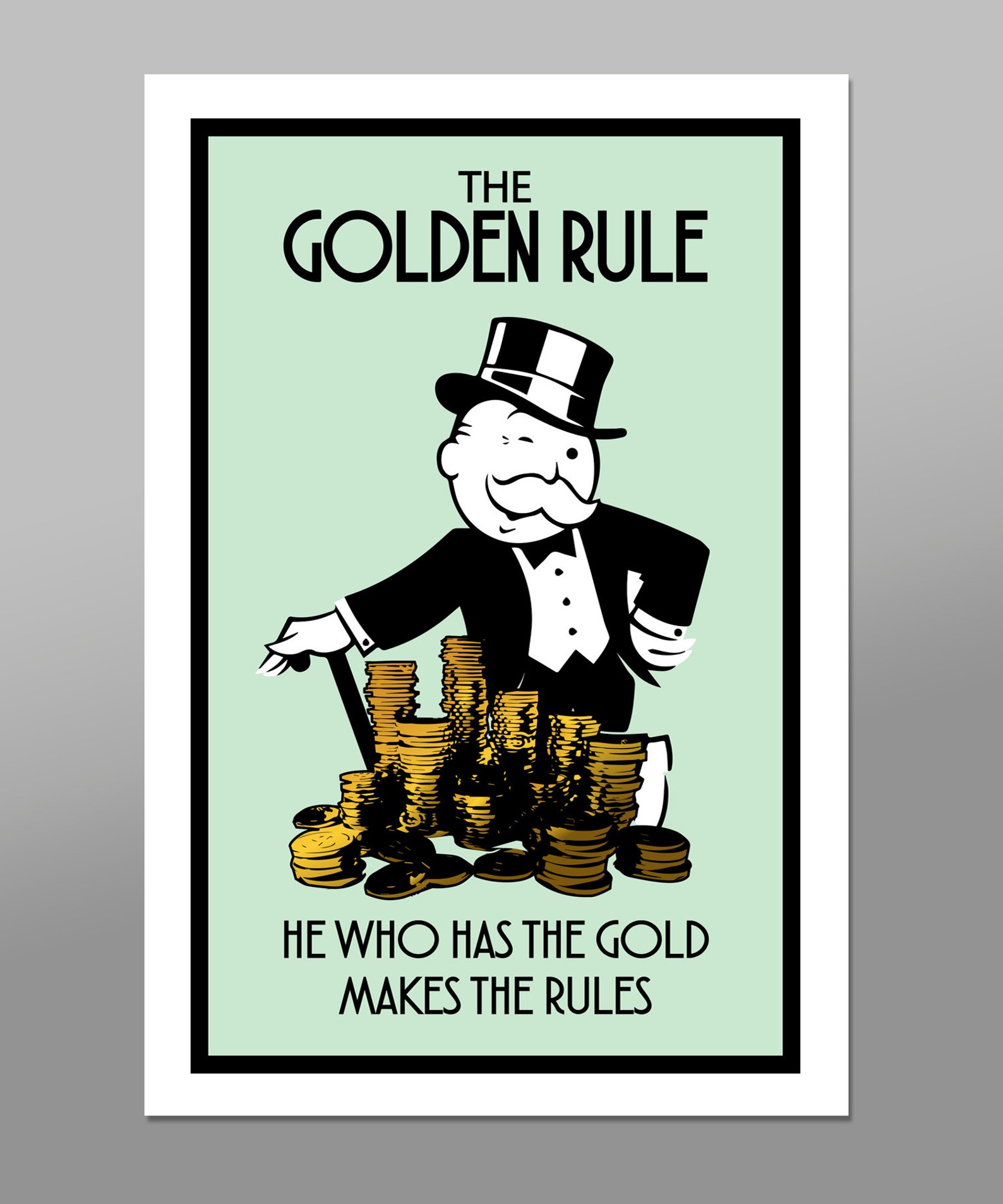 The Golden Rule Print 13x19 or 24x36 Inches Home Decor - Etsy