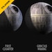 Death Star Moon Phases Poster 12 X 36 Inches Print 447 Home Decor - Etsy