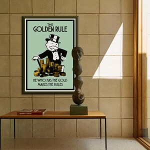 The Golden Rule Poster - 13x19 16x24 or 24x36 Inches - Home Decor - Etsy