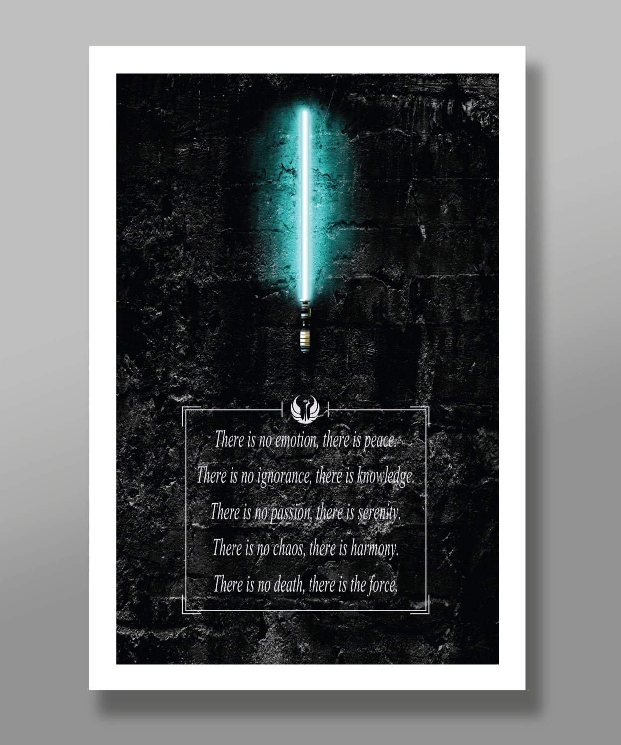 Jedi Code VS Sith Code Inspired Poster Set Print 338 Home - Etsy