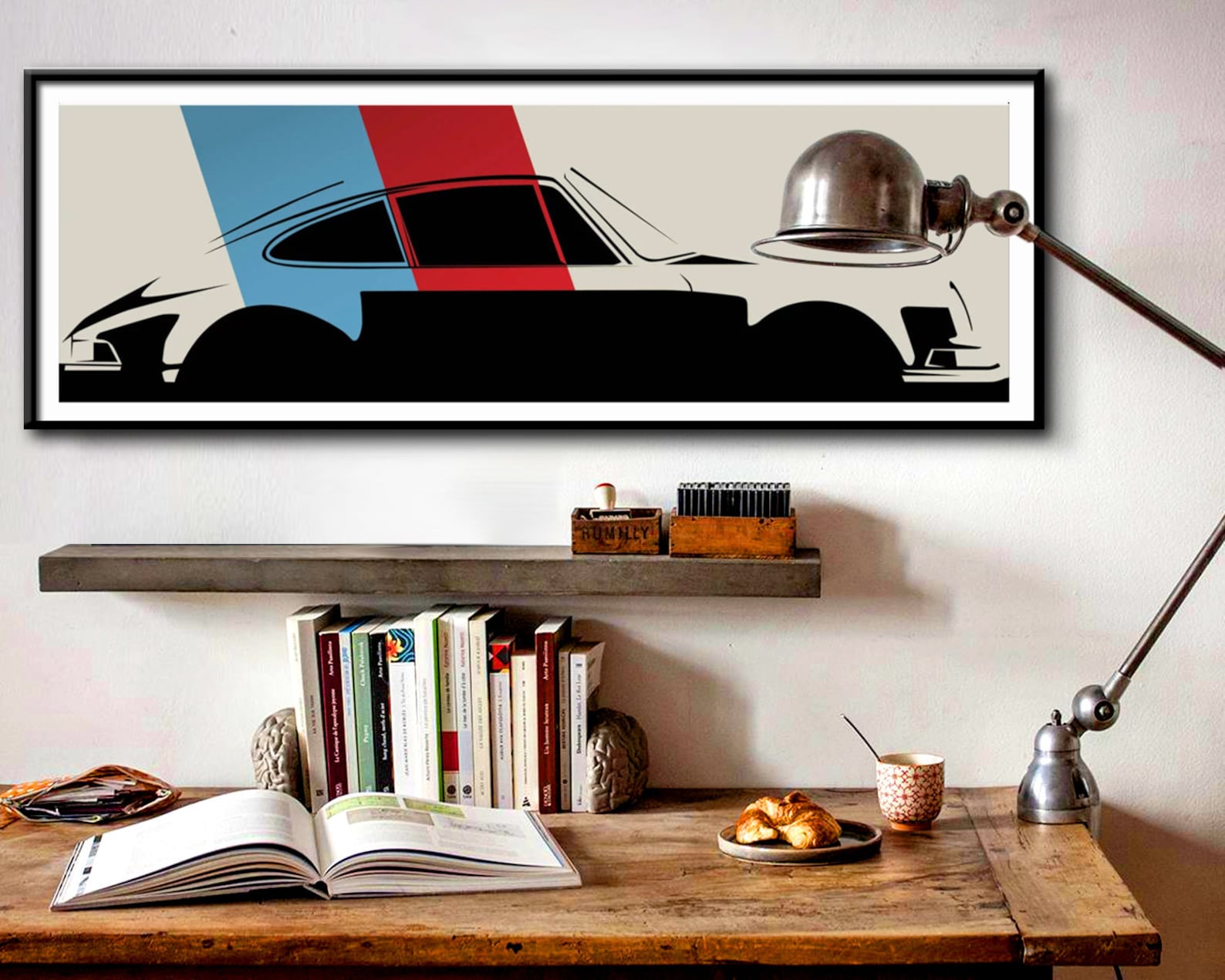 Classic German Car // Minimalist Exotic Car Poster // Print 461 - Home ...