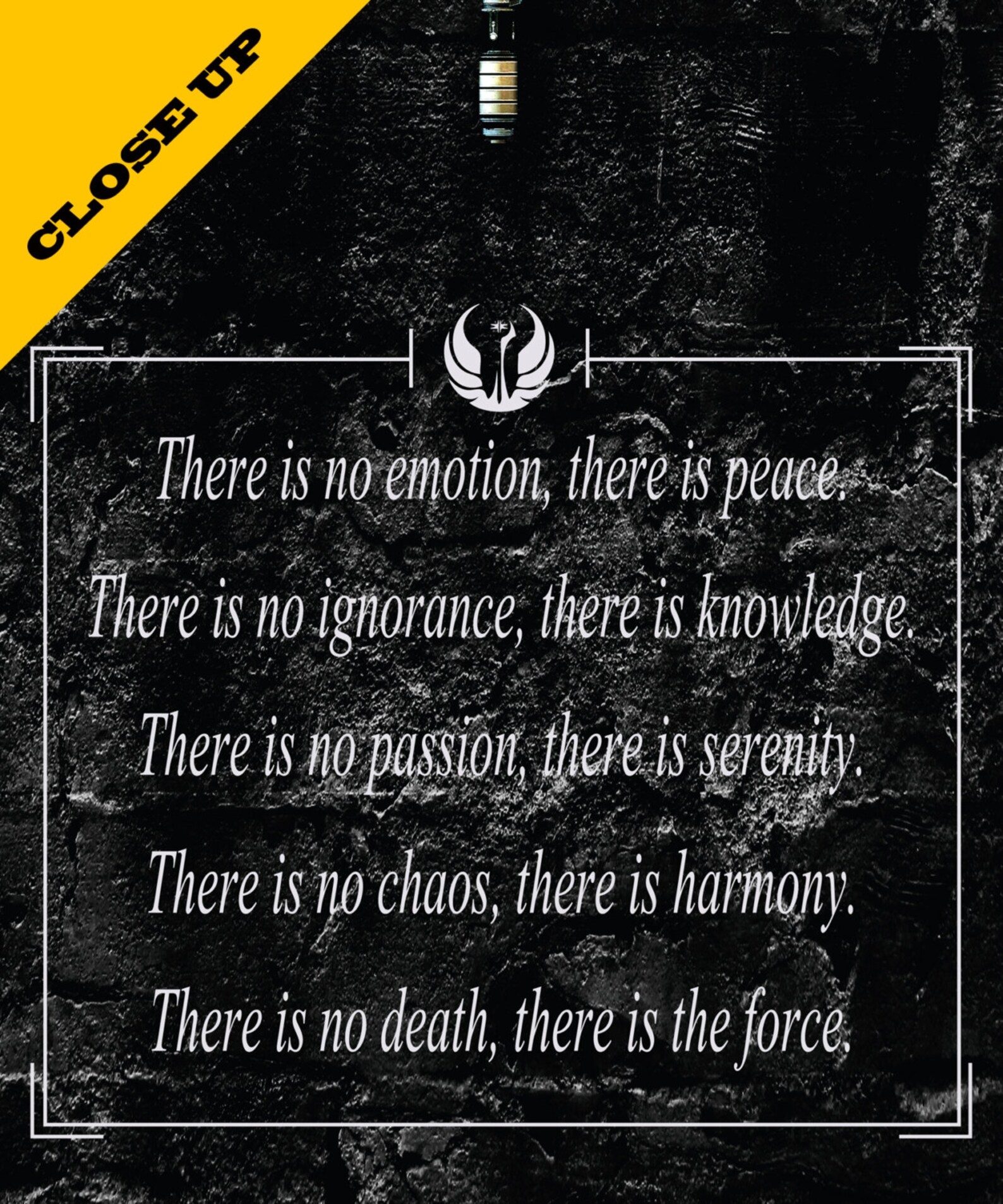Jedi Code VS Sith Code Inspired Poster Set - Print 338 - Home Decor - Etsy
