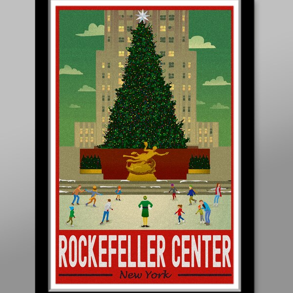 Rockefeller Center - Etsy