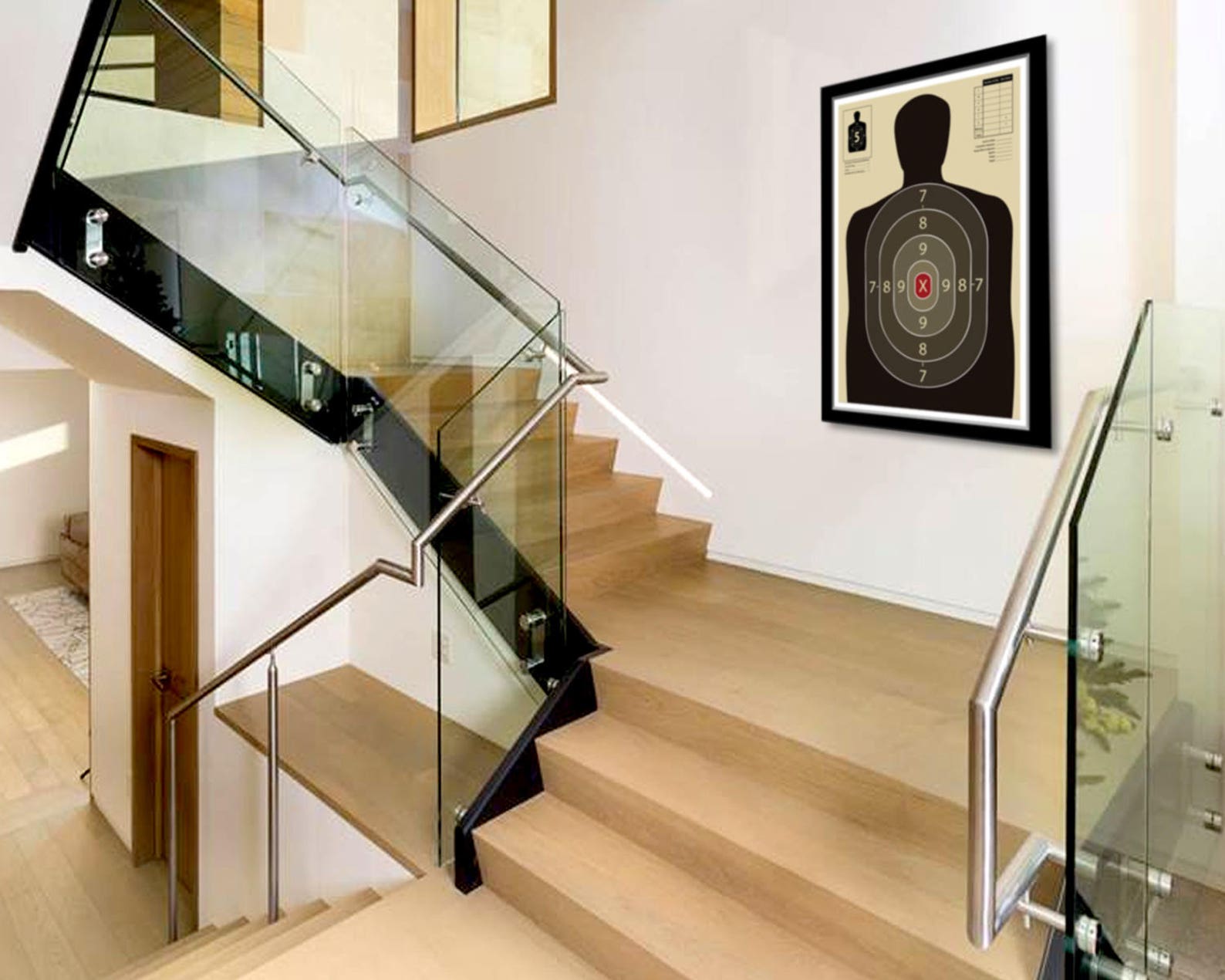 Official Gun Range Target Practice Poster Print 323 Home Decor - Etsy ...