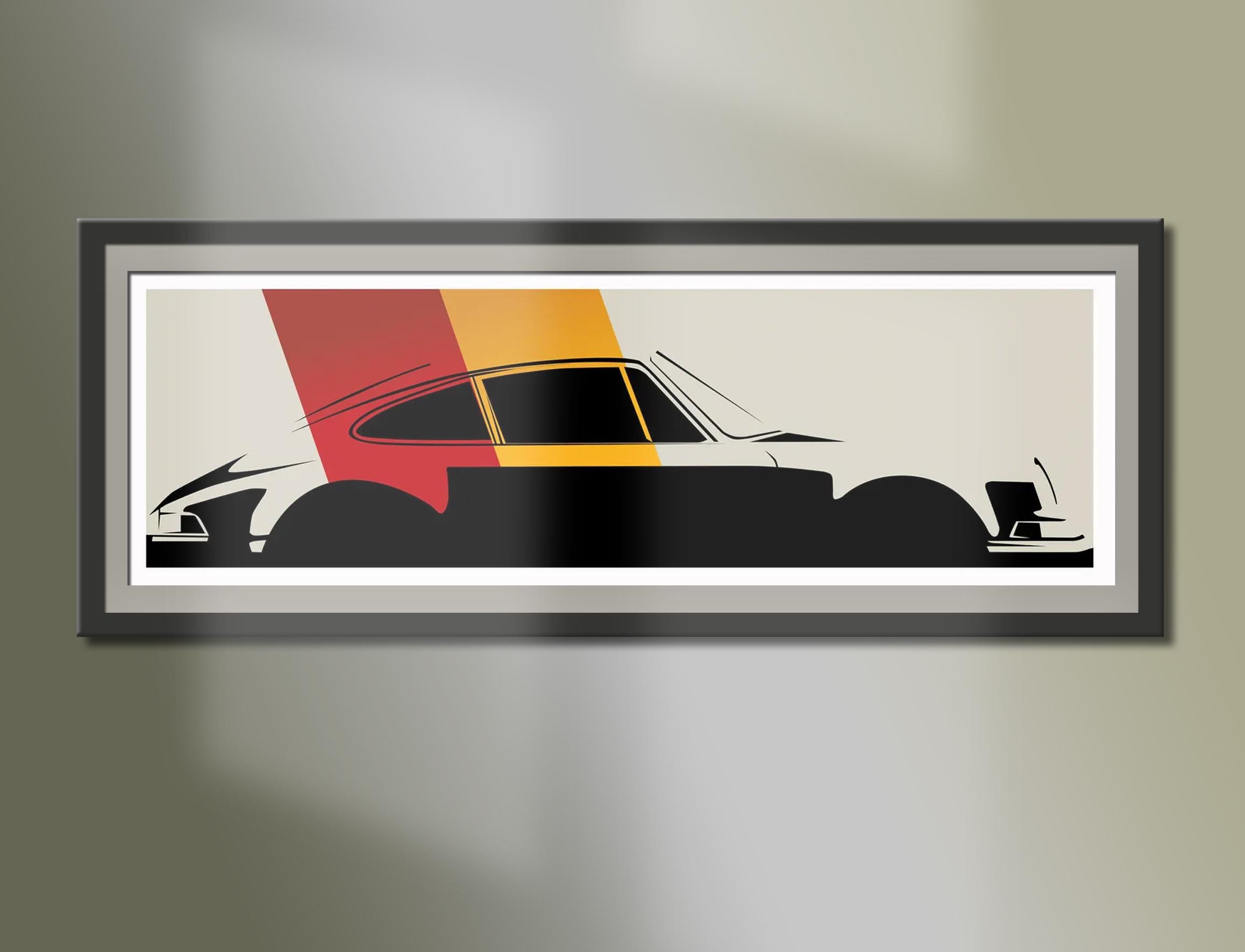 Classic German Car // Minimalist Exotic Car Poster // Print 461 - Home ...