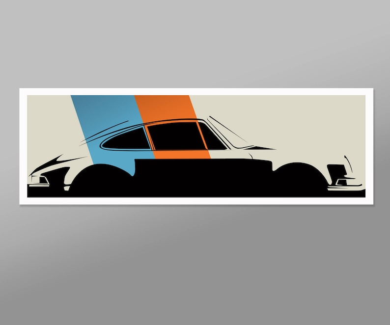 Classic German Car // Minimalist Exotic Car Poster // Print 461 - Home ...