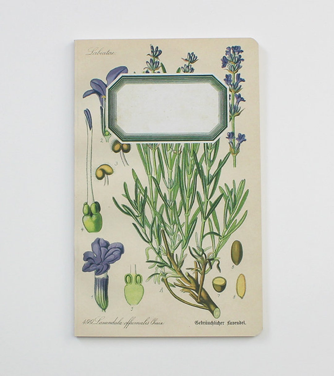 Lavender Notebook Gift, Botanical Stationery Gift for Mum, Christmas ...