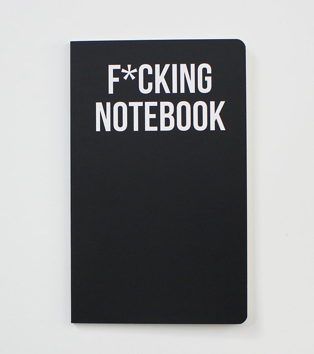 Rude Statement Notebook, Christmas Gift, Stationery Gift for Him, Fun ...