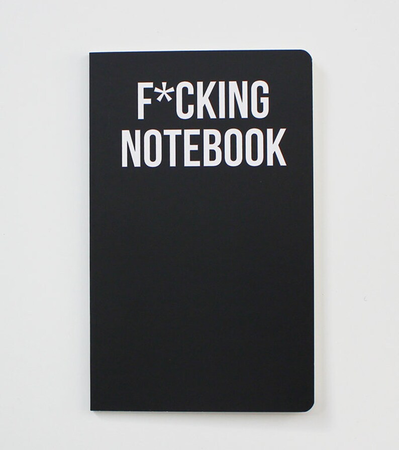 Rude Statement Notebook Christmas Gift Stationery Gift for - Etsy
