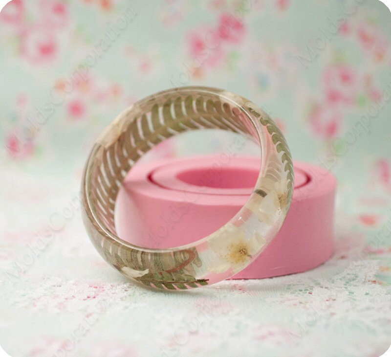 Bangle Silicone Mold, Bracelet Mould, Silicone Moulds, Flexible, for ...