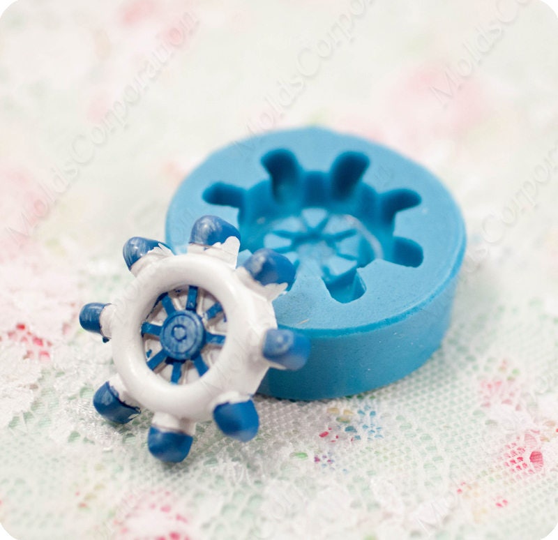 Helm Steering Wheel Sea Silicone Mold Flexible Polymer | Etsy