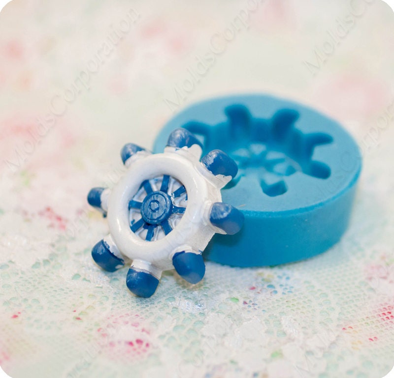 Helm Steering Wheel Sea Silicone Mold Flexible Polymer | Etsy