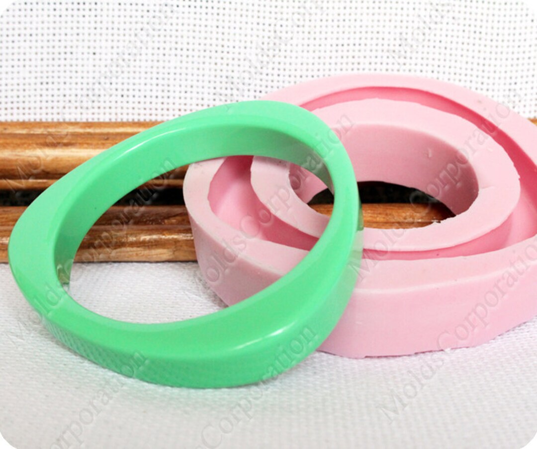 Bangle Silicone Mold, Bracelet Mould, Silicone Moulds, Flexible, for ...