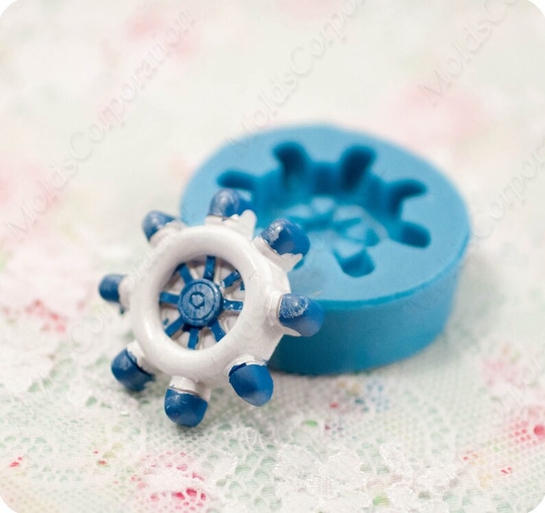 Helm Steering Wheel Sea Silicone Mold Flexible Polymer | Etsy