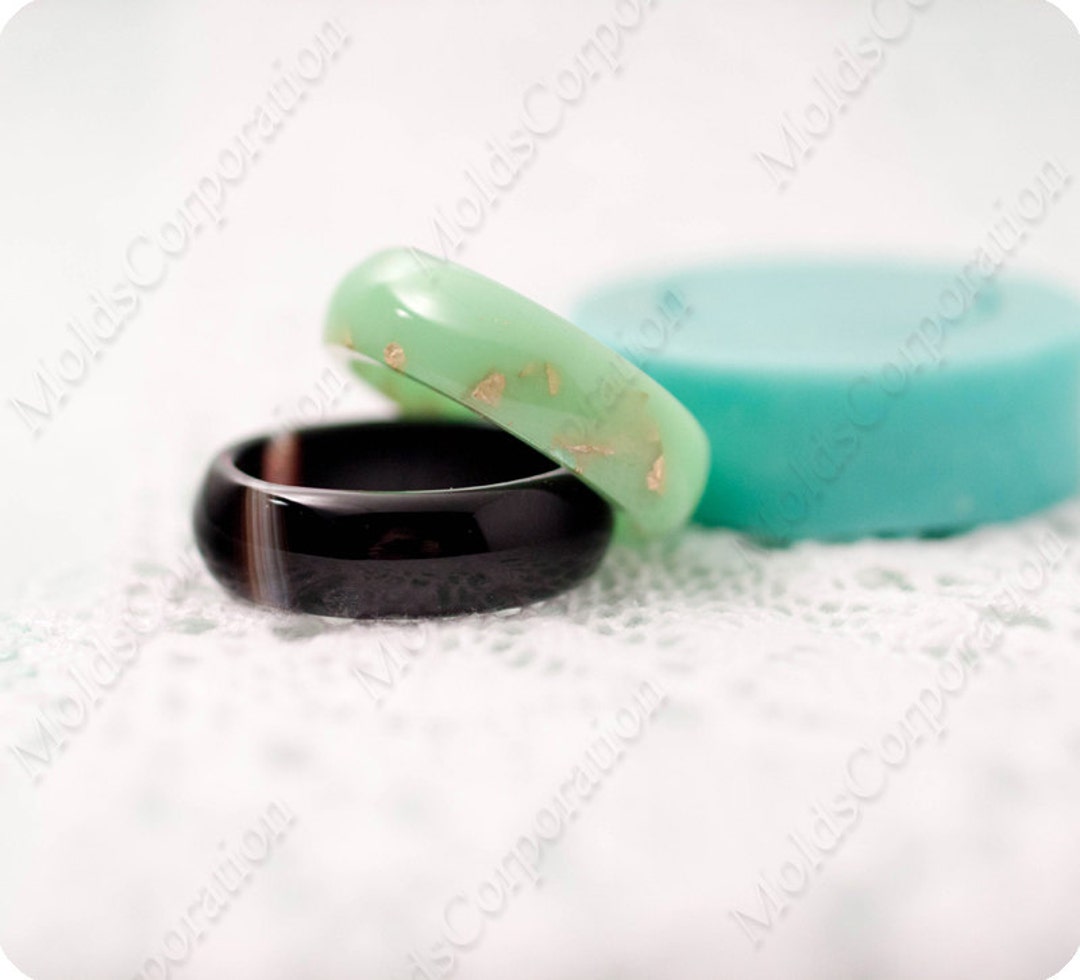 Ring Silicone Mold, Resin Ring Mould, US 10 1/4, Jewelry Mold, Flexible ...
