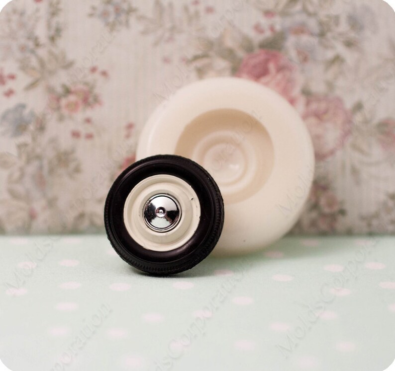 Wheel Car tire flexible silicone mould molds for polymer | Etsy