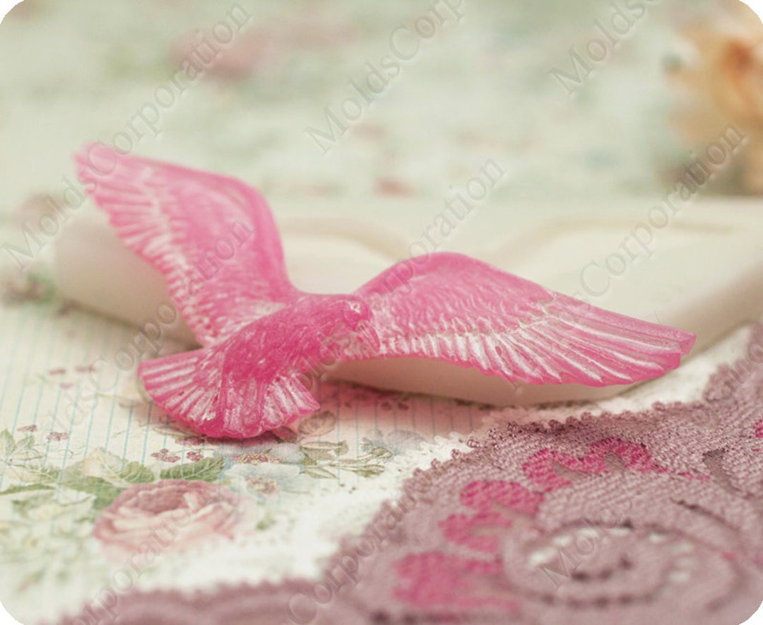 Bird Scrapbooking Mold Seagull Silicone Mould Pendant Mold - Etsy
