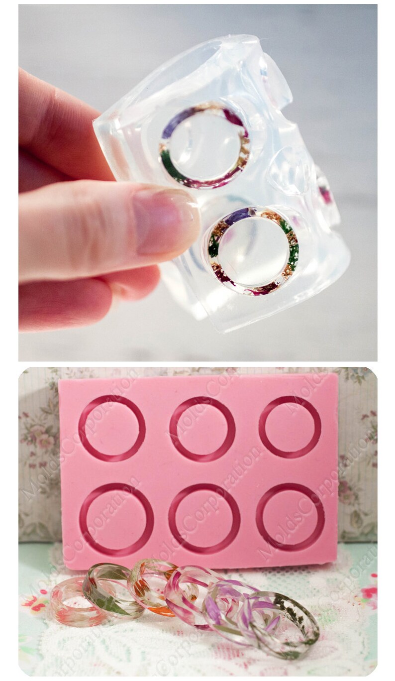 Ring Silicone Mold Resin Mold Jewelry Mould Rings Mold Size | Etsy