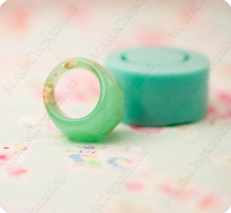 Ring Silicone Mold, Resin Jewelry Ring Mold, 15,5 (US 4 3/4), Epoxy ...