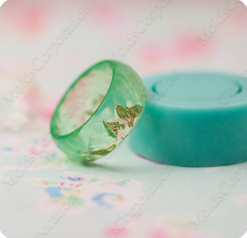 Ring Silicone Mold Faceted Resin Ring Mould US 10 1/4 Resin | Etsy