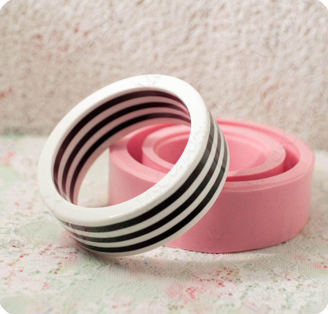 Bangle Silicone Mold, Bracelet Mould, Silicone Moulds, Flexible, for ...