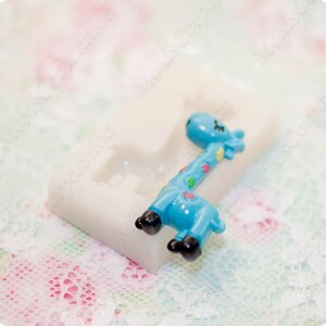 Mold Giraffe, Silicone Mould, Flexible, Polymer Clay, Food Safe Molds ...