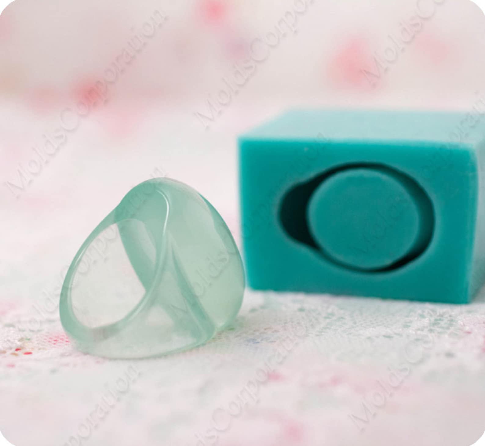 Ring Silicone Mold Resin Jewelry Ring Mold 17 US 6 3/4 - Etsy