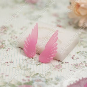 Wings Bird, Angel Wings Left Right Set Silicone Mould, for Polymer Clay ...