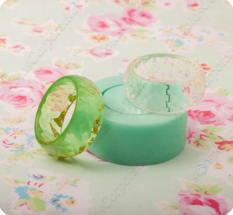 Ring Silicone Mold Faceted Resin Ring Mould US 10 1/4 Resin - Etsy