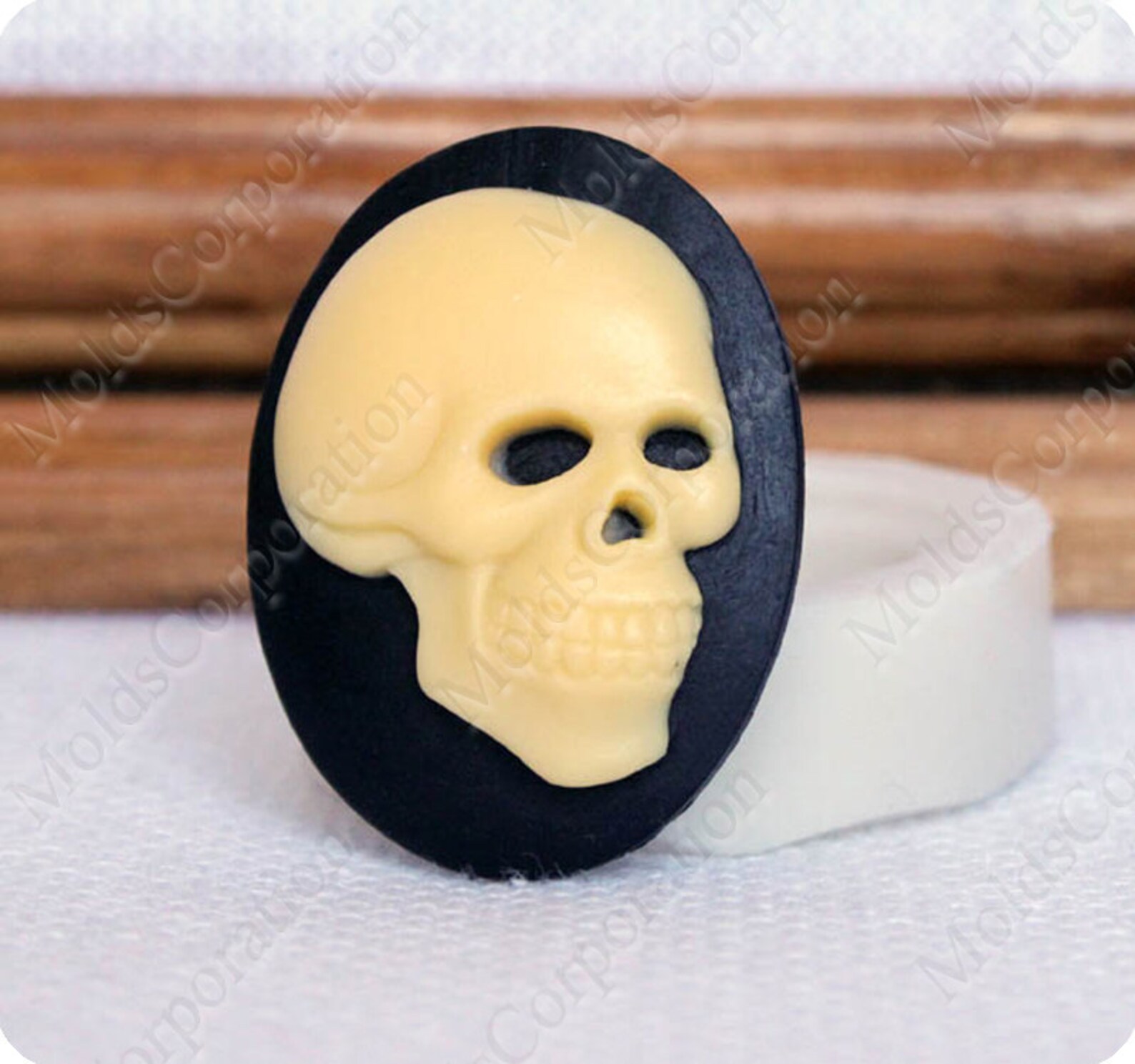 Cameo Mould Skull Skeleton Silicone Mold Flexible Polymer | Etsy