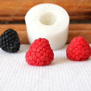 A Copy of the Natural Raspberry Mold Silicone Flexible - Etsy