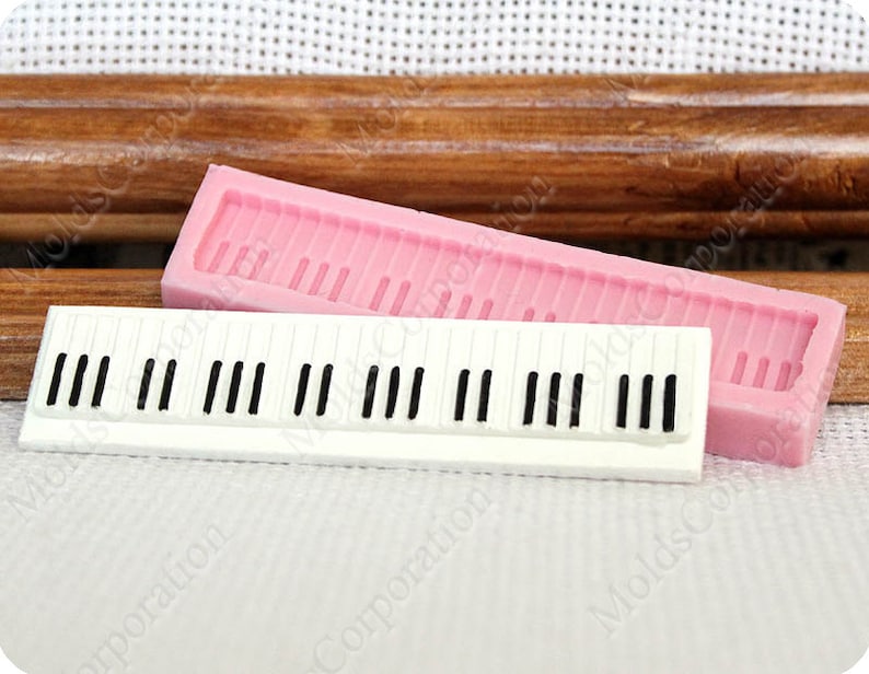 Piano Keyboard Flexible Silicone Mold Mould Molds for - Etsy