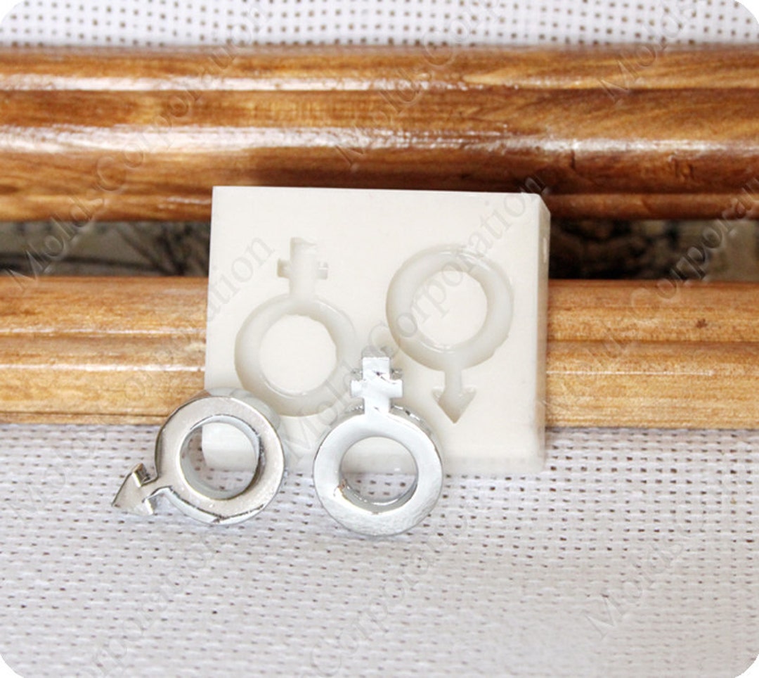 Mars Venus Mould,for Polymer Clay, Pendant Mold, Food Mold ...