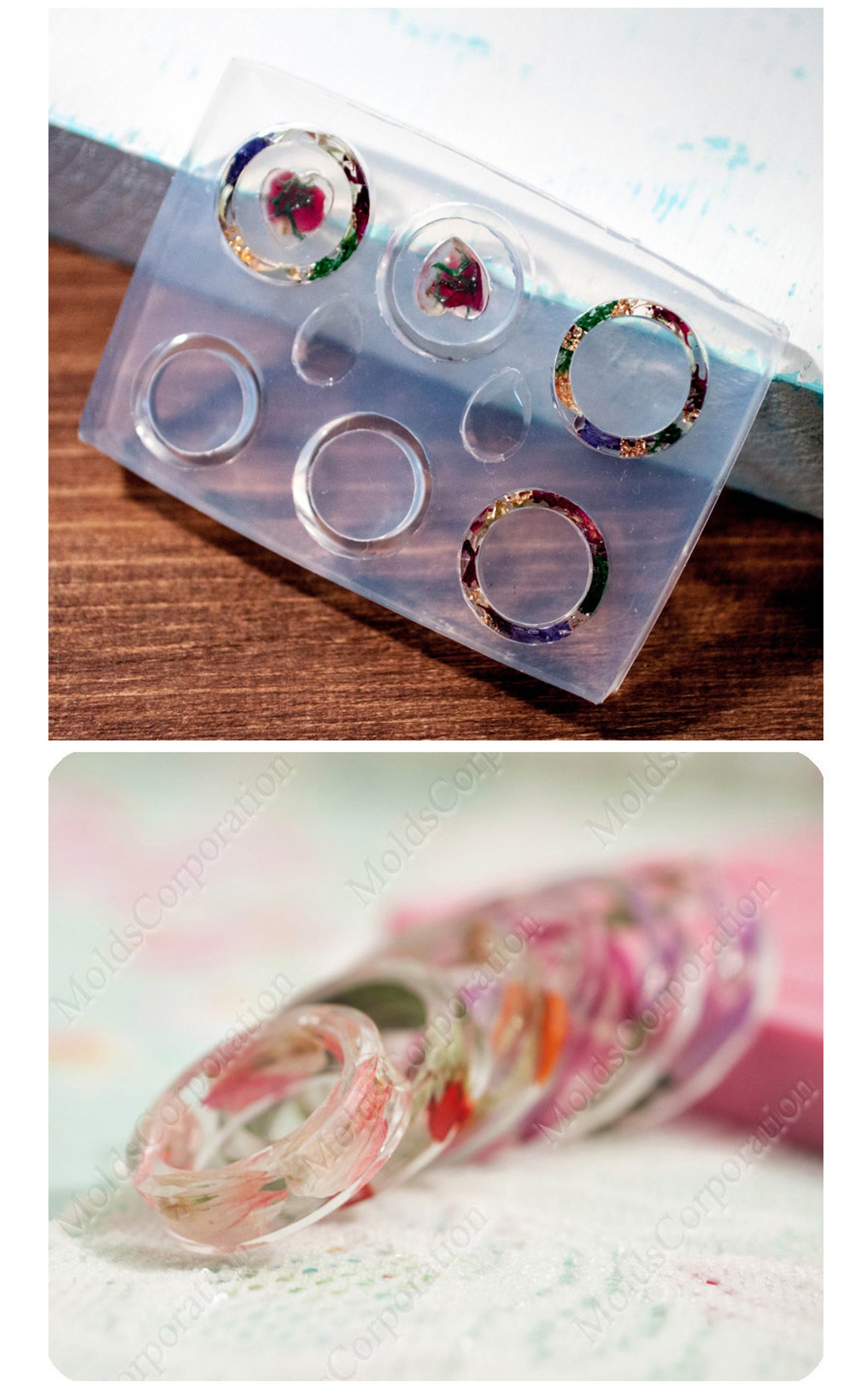 Ring Silicone Mold Resin Mold Jewelry Mould Rings Mold Size | Etsy