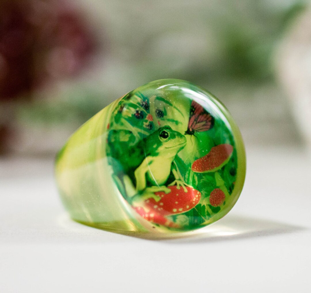 Ring Silicone Molds, Jewelry Resin Ring, Vertical Casting, 16-17,5mm ...