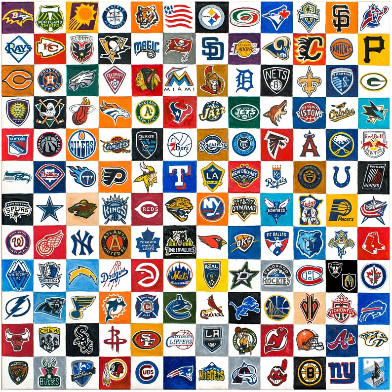 Classic Sports Teams - Classic Entertainment Tribute Art Print From ...